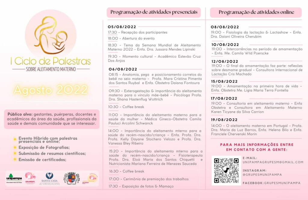 Sites da Unipampa > Portal de Eventos > Eventos > Palestras, Congressos ...