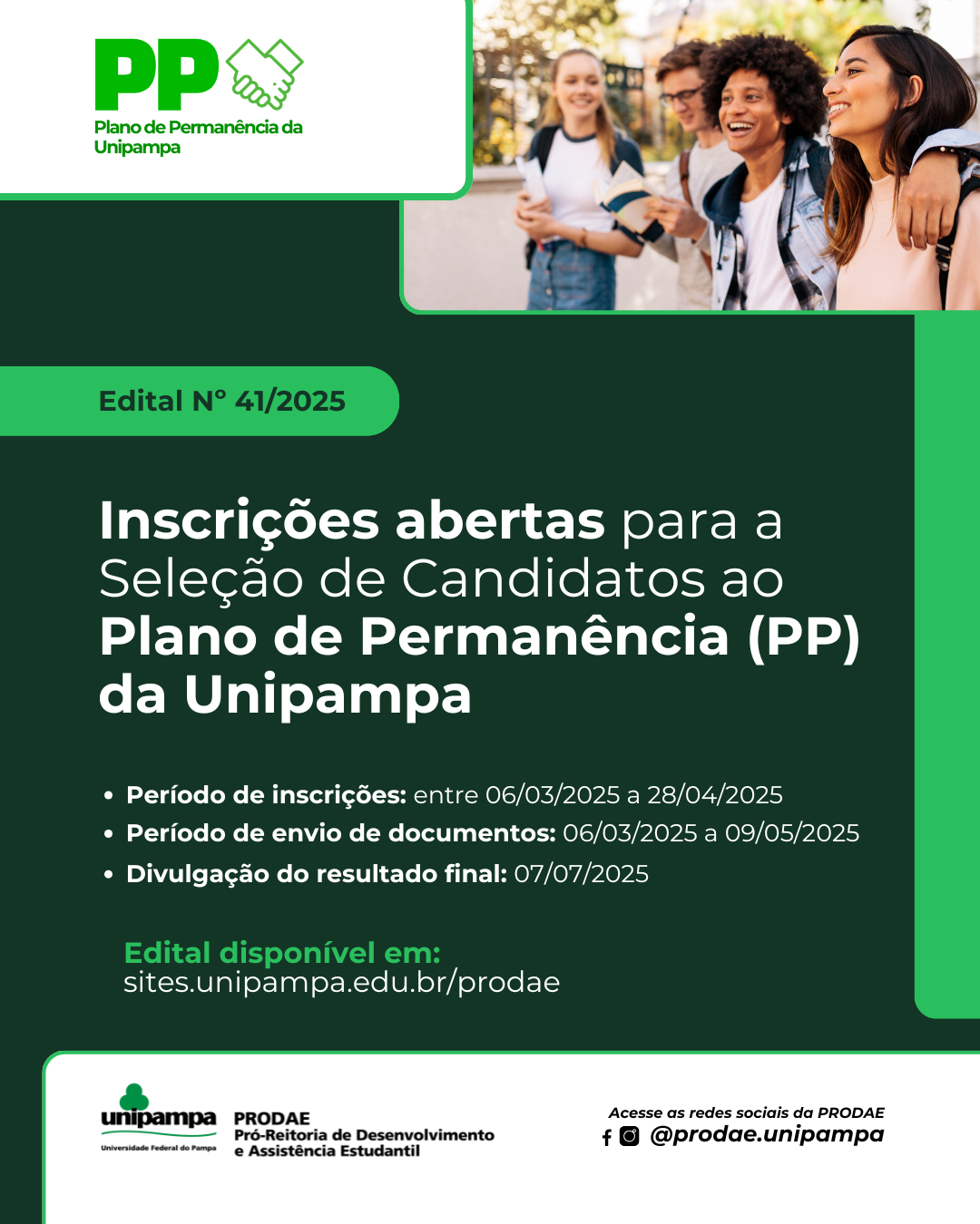 Estão abertas as inscrições para a seleção de candidatos ao Plano de ...